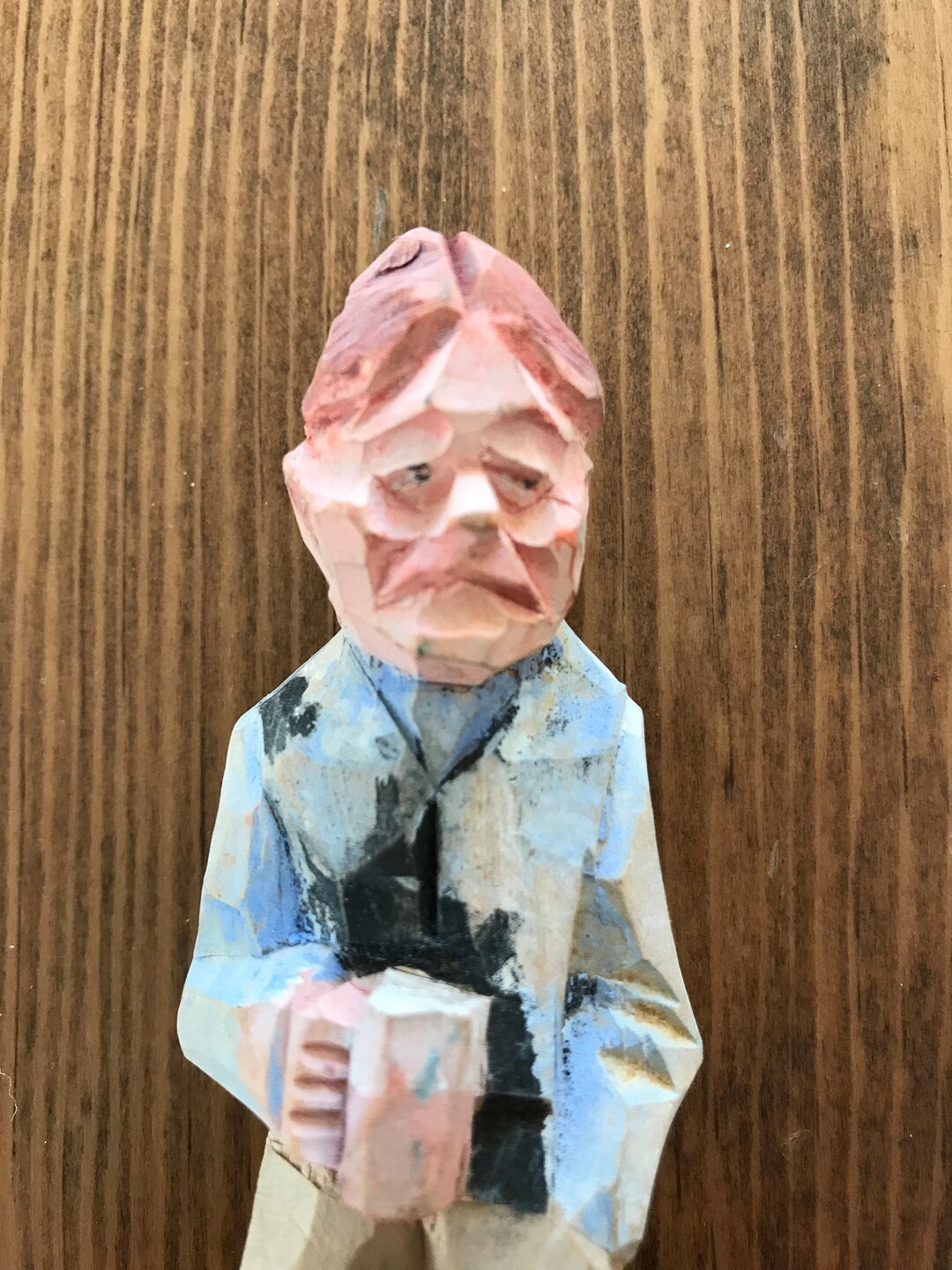 Vintage Wood Carving Artist Signed HANNAH Canada - Etsy