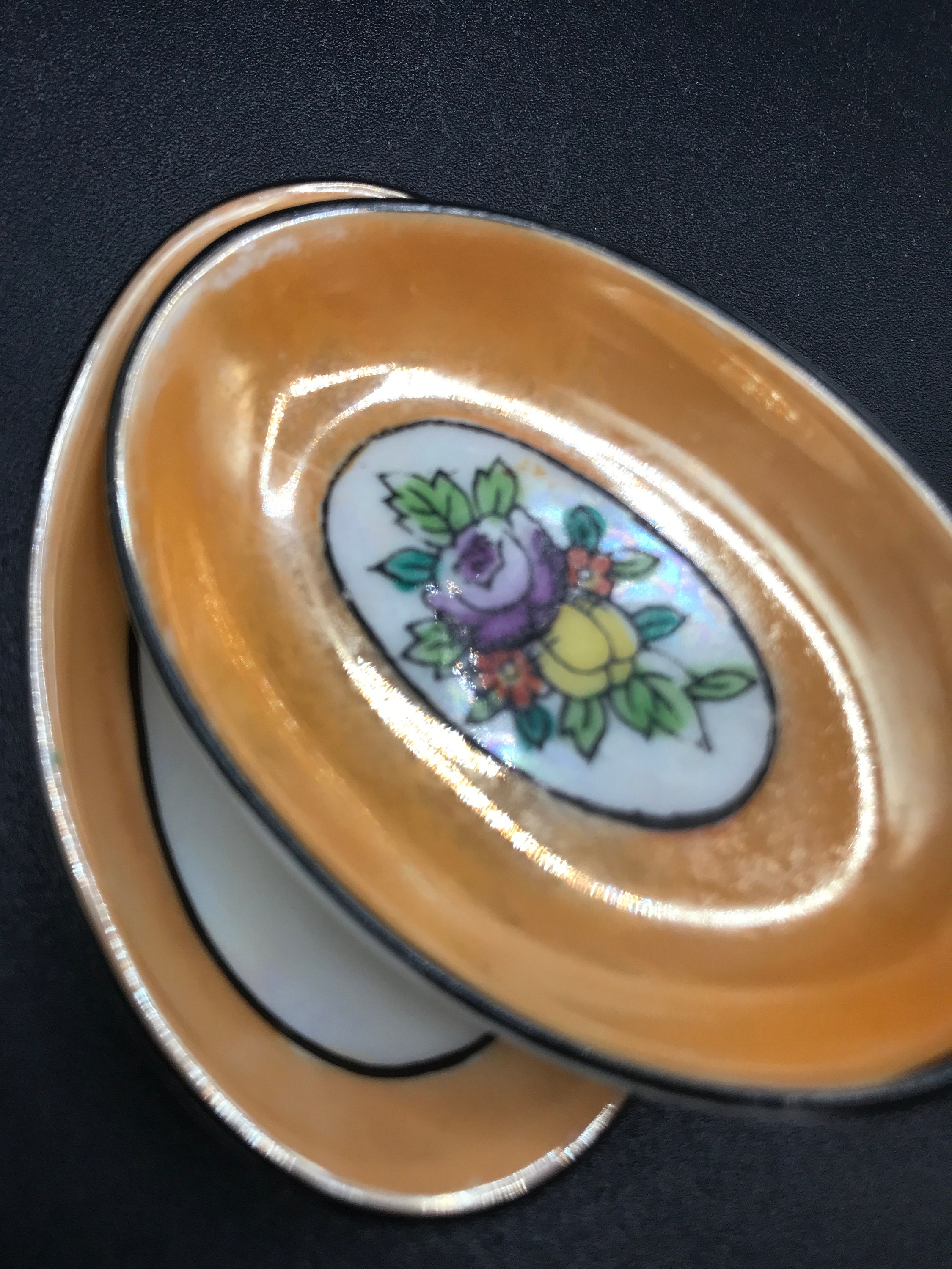 Noritake Hand Painted Small Plates Made in Japan - Etsy