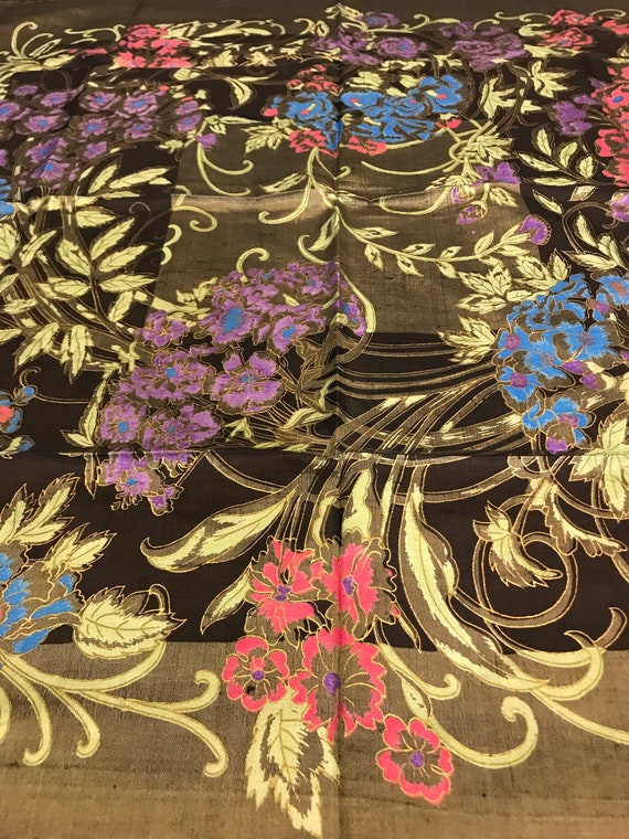 Thai Silk Scarf, Made in Thailand - Gem