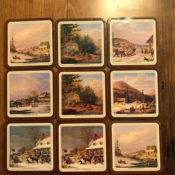 Vintage Coasters - Etsy