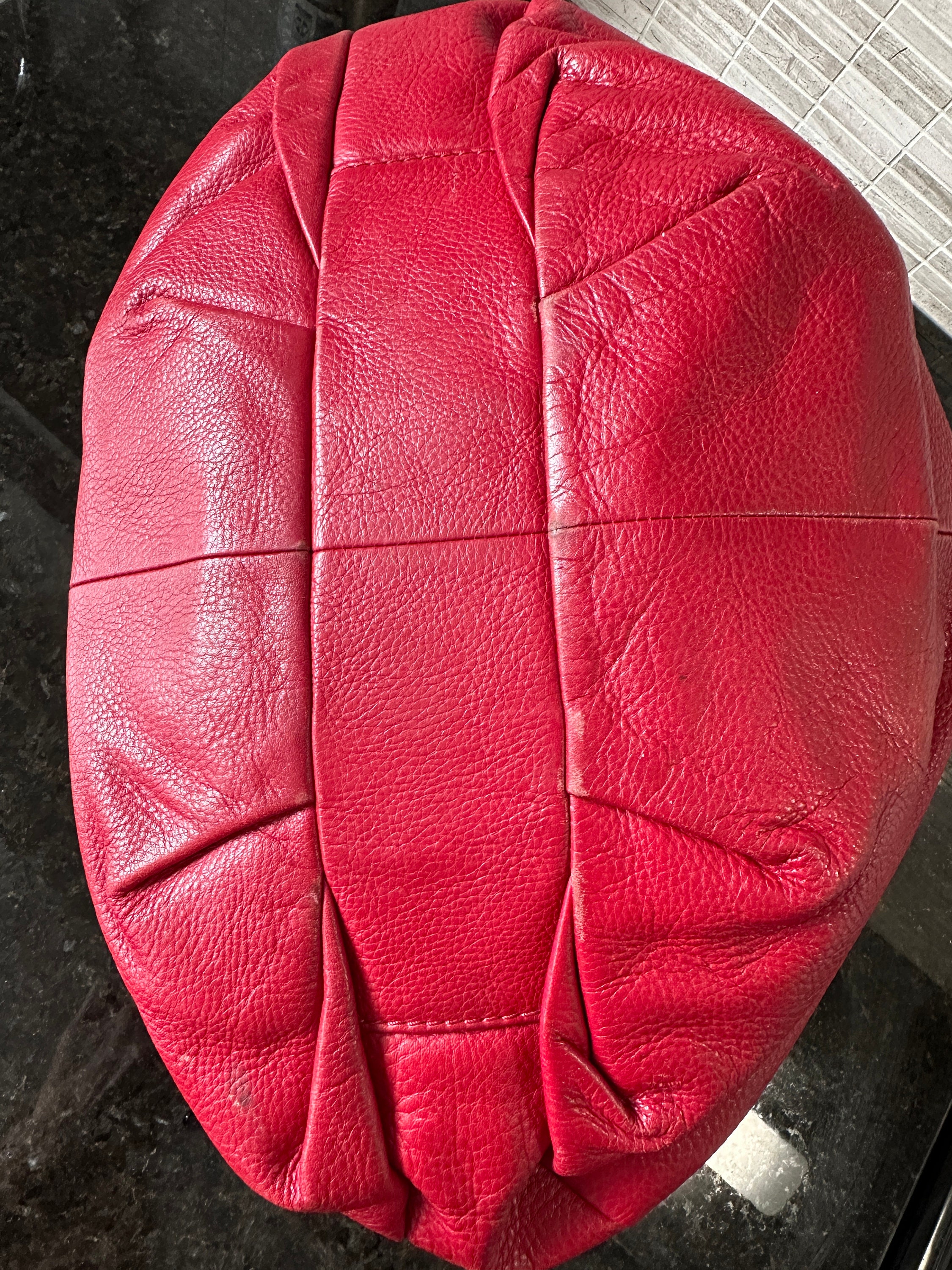 Vintage Danier Leather Red Purse - Etsy