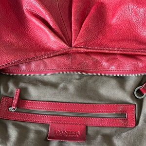 Vintage Danier Leather Red Purse - Etsy