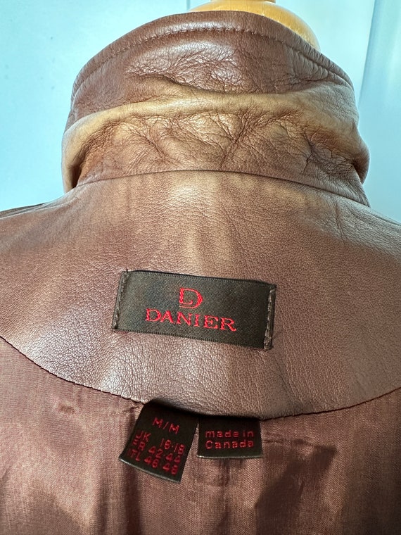 Vintage Danier Leather Jacket, Blazer Sz M - Gem