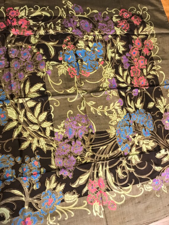 Thai Silk Scarf, Made in Thailand - Gem