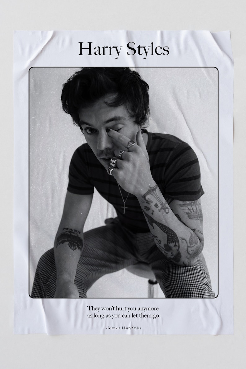 Printable Wall Art Harry Styles Poster - Etsy