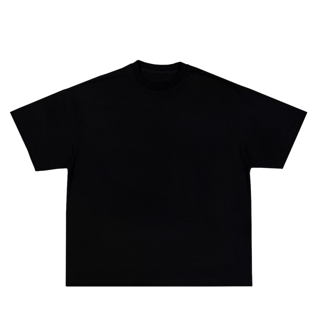 Black T-shirt Mock-ups Digital File - Etsy