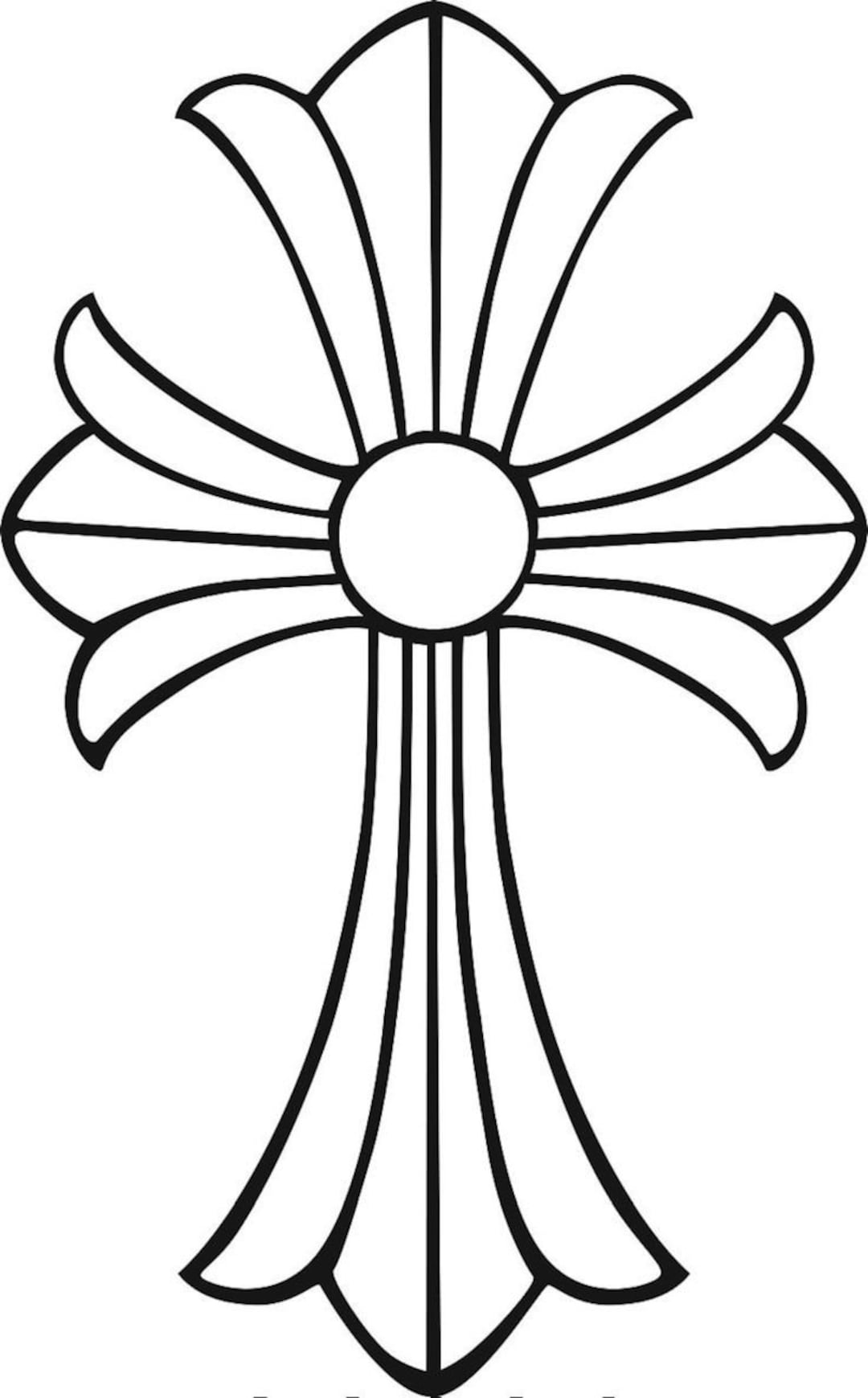 Chrome Hearts Retro Inspired Sticker - Etsy