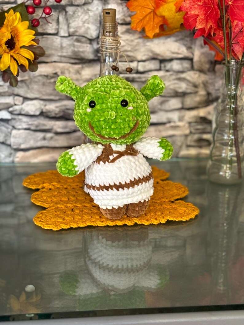 Crocheted Shrek Plushie - Etsy
