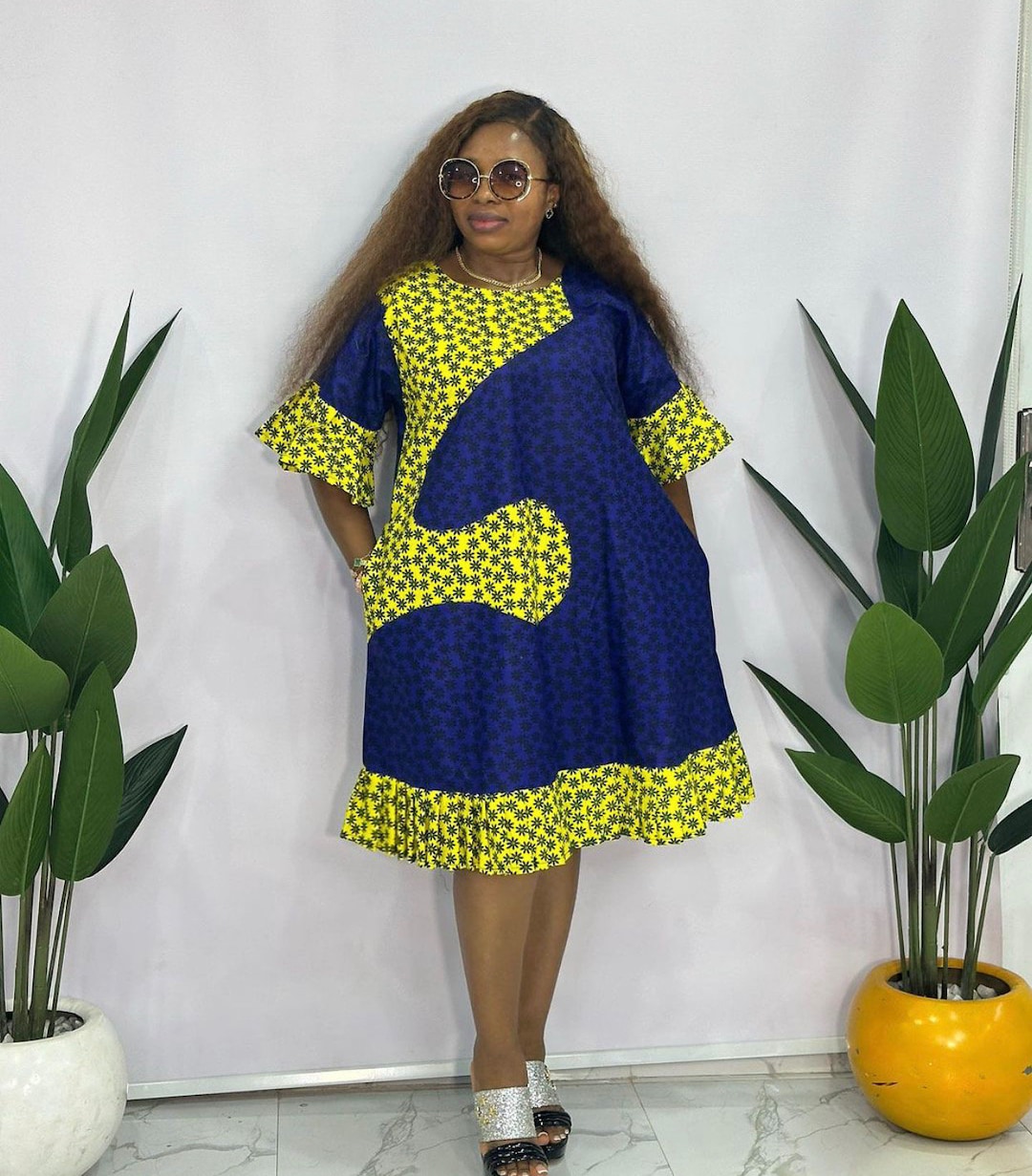 African Print Short Dress African Dresses for Womenankara - Etsy
