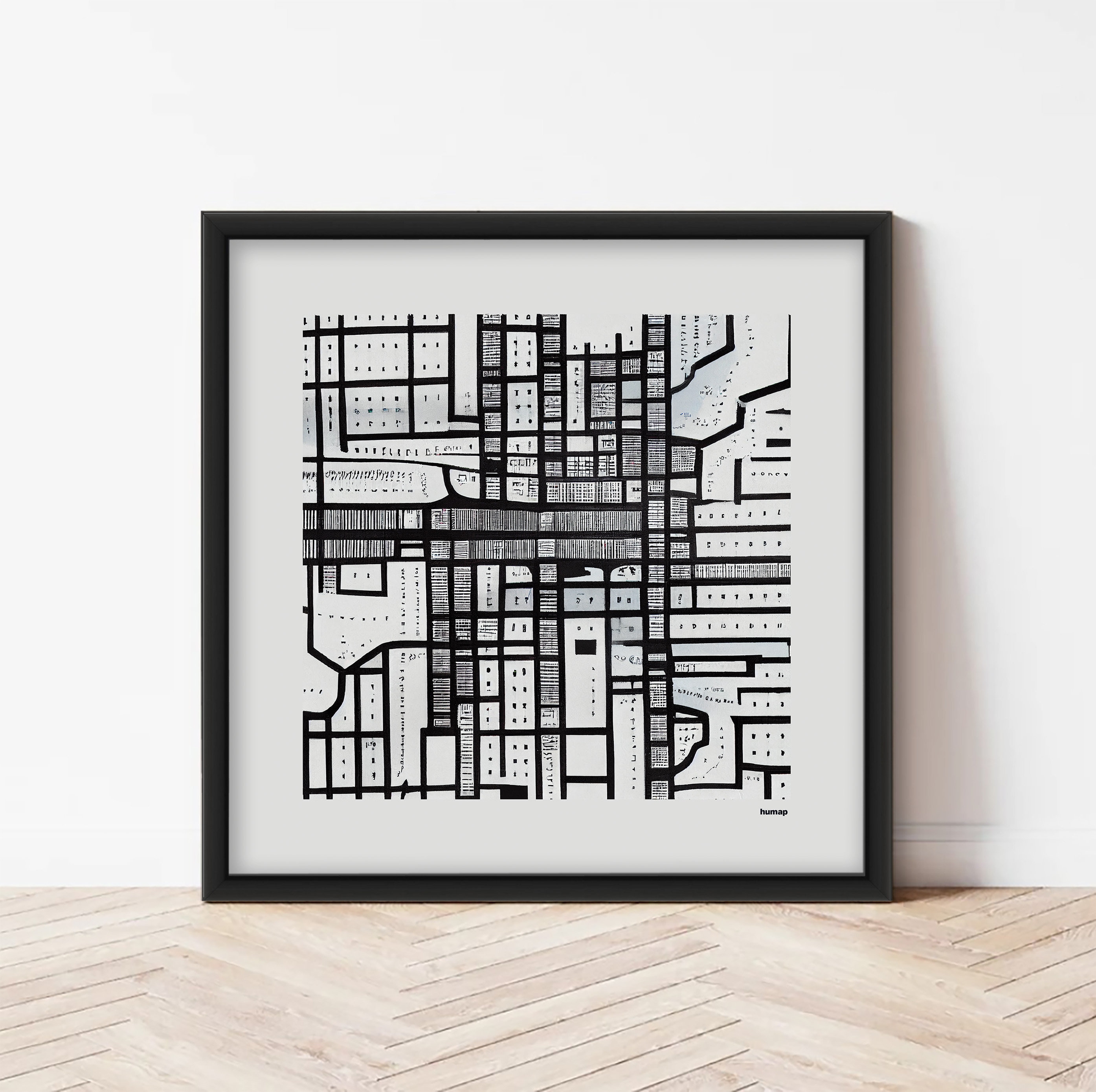 Set of 3 Abstract and Colorful City Maps Art Prints - Etsy