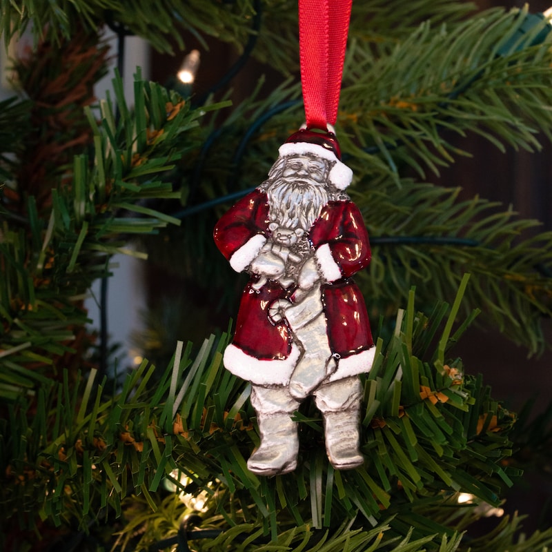 Pewter Santas Reindeer - Etsy