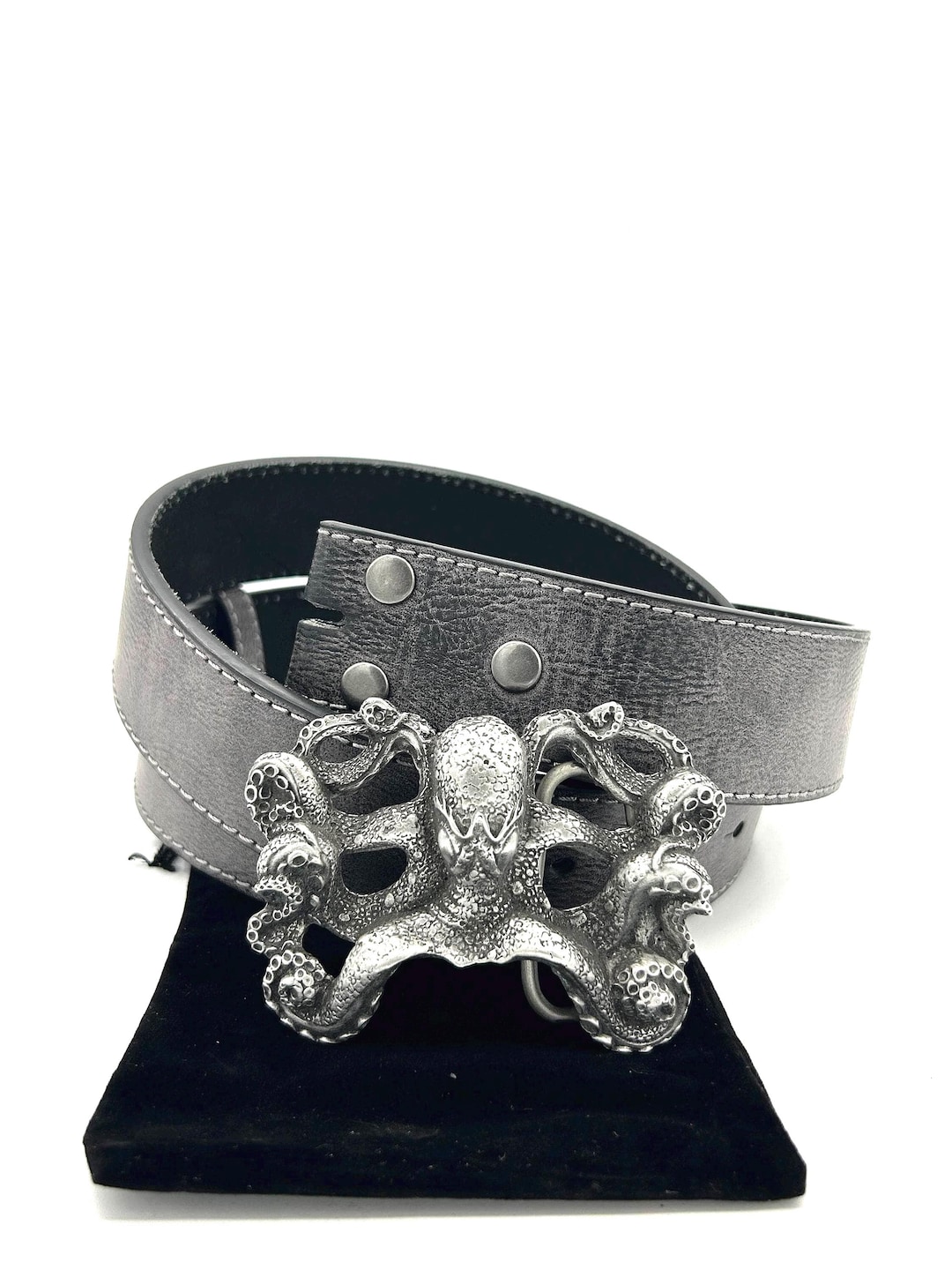 3D Belt Buckle Octopus - Etsy