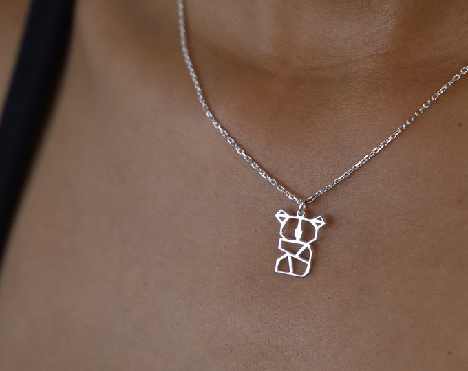 Hanging Koala Necklace Cute Polymer Clay Pendant - Etsy Israel