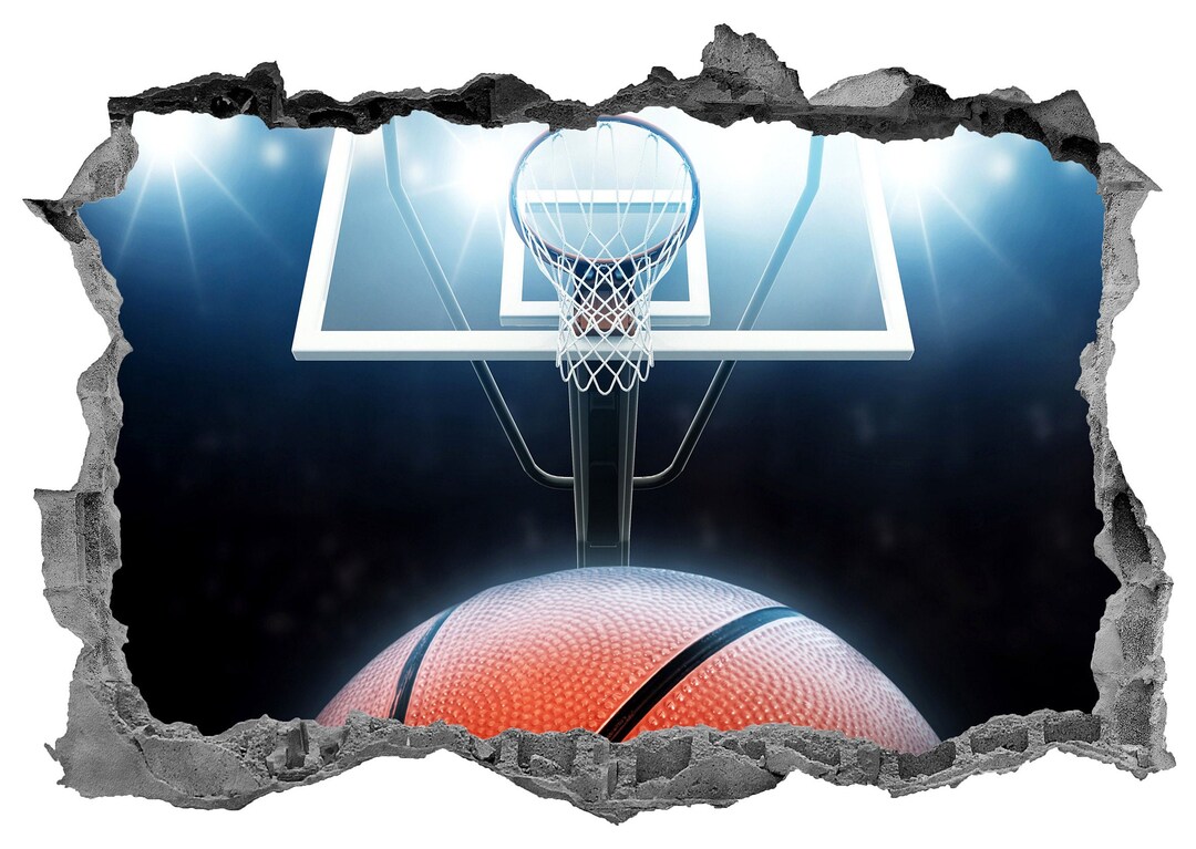 Basketball Wall Art Sports Decals Stickers Basketball Stadium - Etsy