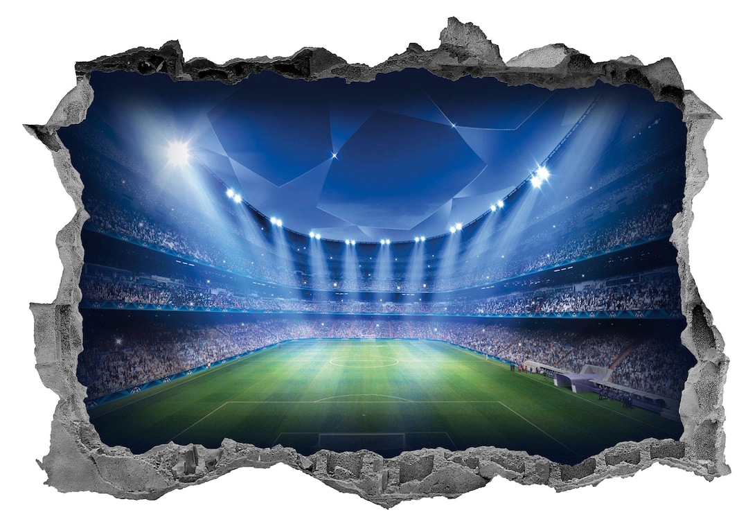 Football Stadium Decals Football Stickers Wall Art Decor Sports Nursery ...