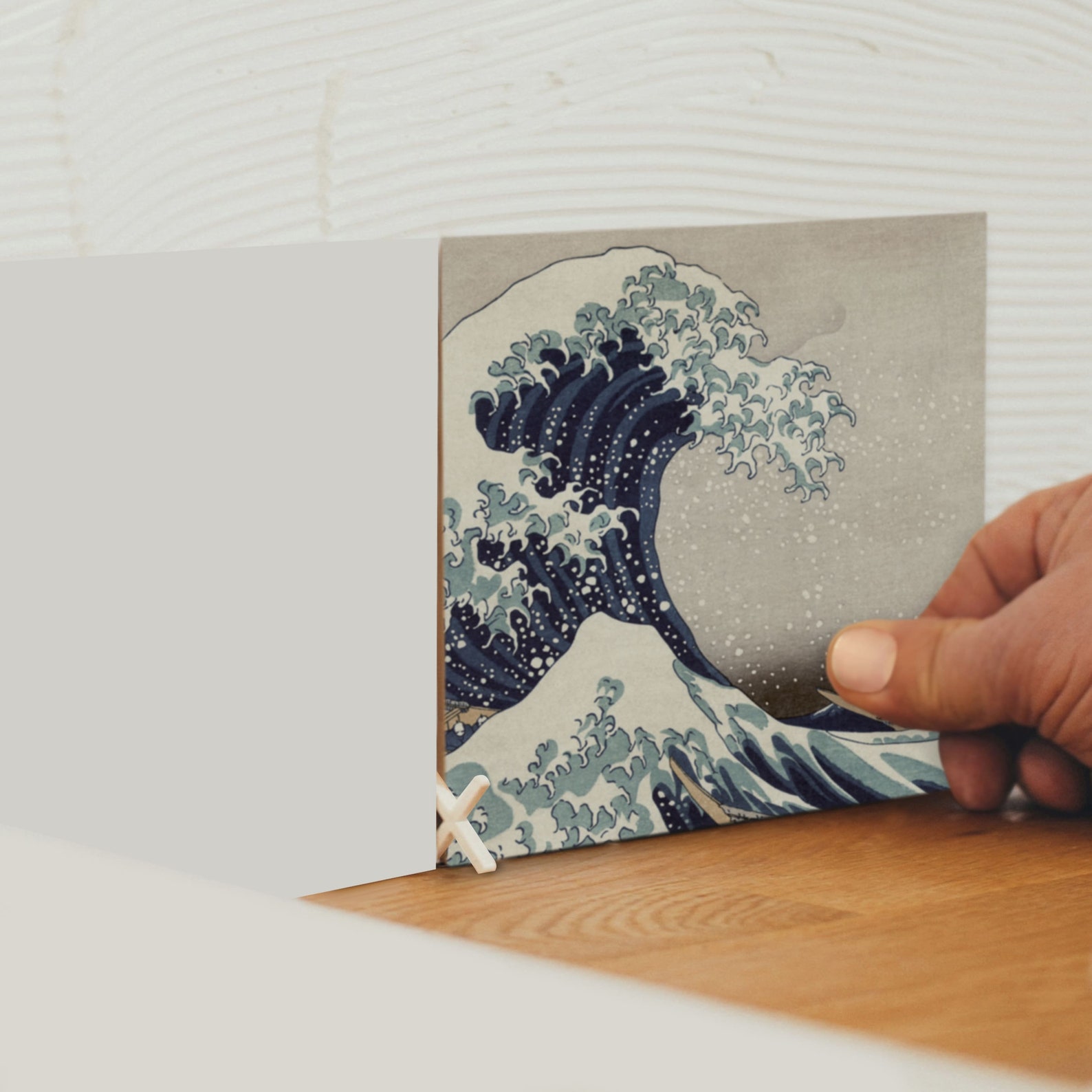 Great Wave Tiles, Japanese Ocean 6 Inch Ceramic Tile or Set, Japan Art ...