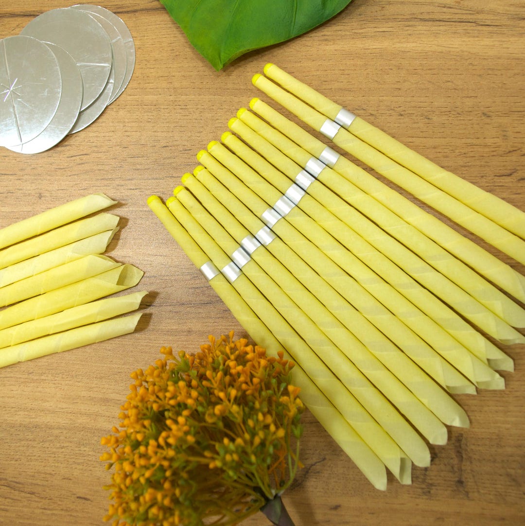 30 Pcs Ear Candles - Made With Natural Beeswax - Etsy
