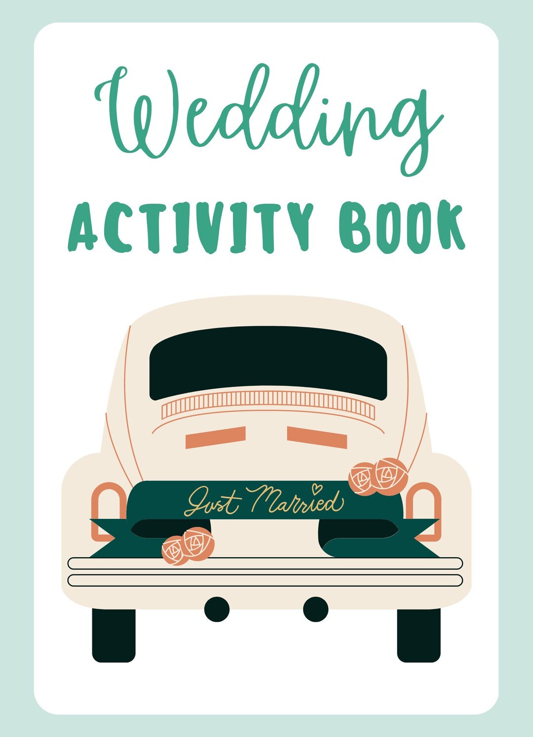 Ultimate Wedding Day Themed Printable Activity Bundle Pack for Children ...