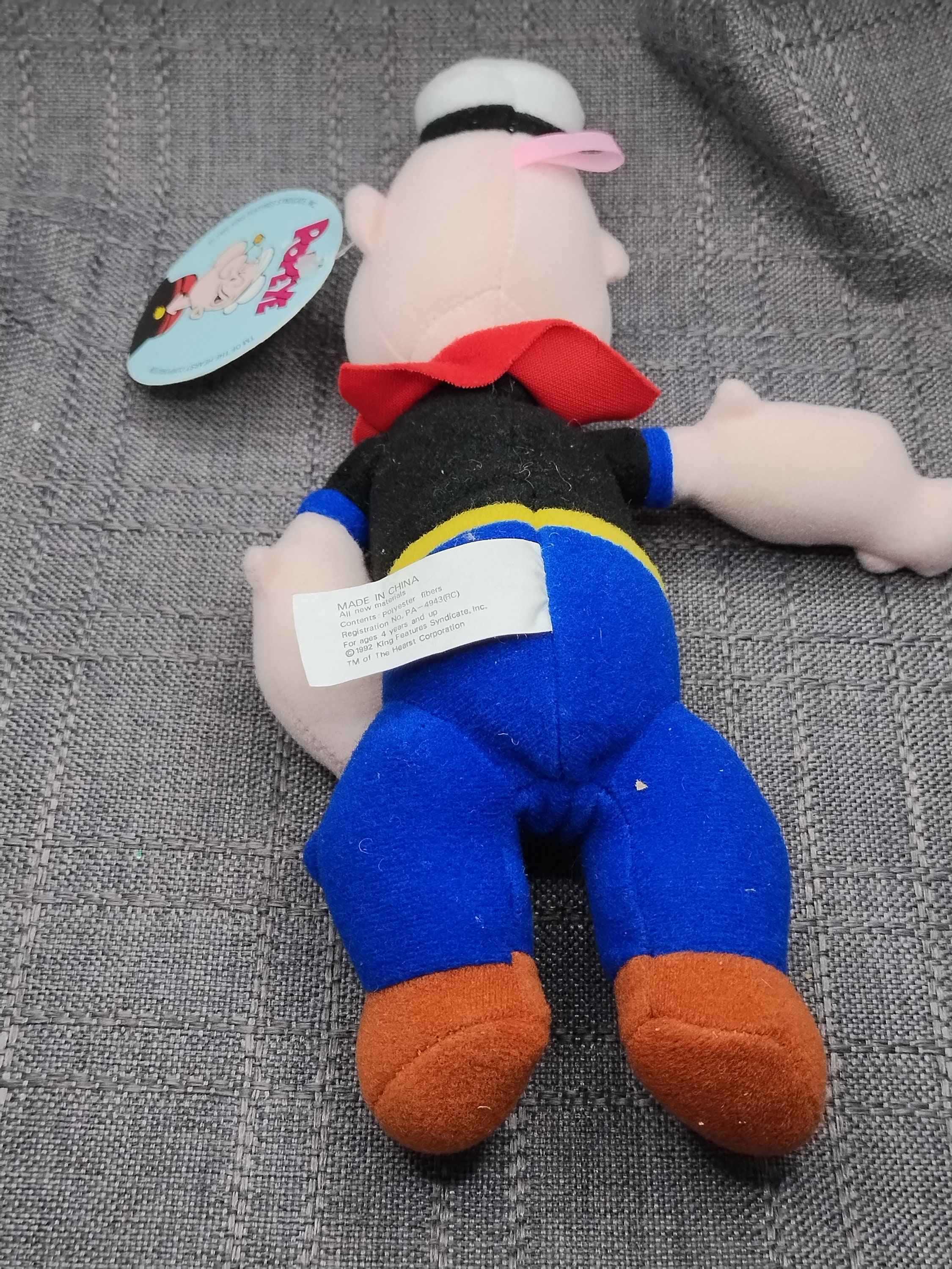 Popeye Plush Toy - Etsy