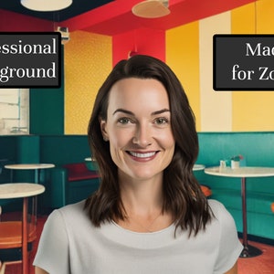 Coffee Shop Zoom Backgrounds | Pack of 3 | Virtual Backgrounds for Zoom ...