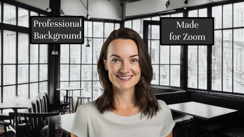 Coffee Shop Zoom Backgrounds | Pack of 3 | Virtual Backgrounds for Zoom ...