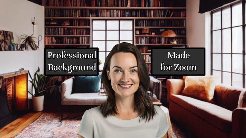 Cozy Boho Theme Zoom Backgrounds | Pack of 3 | Virtual Backgrounds for ...