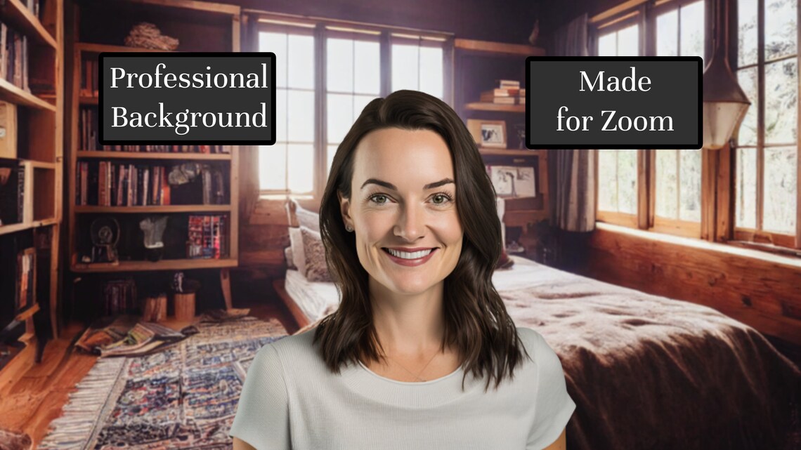 Cozy Boho Theme Zoom Backgrounds | Pack of 3 | Virtual Backgrounds for ...