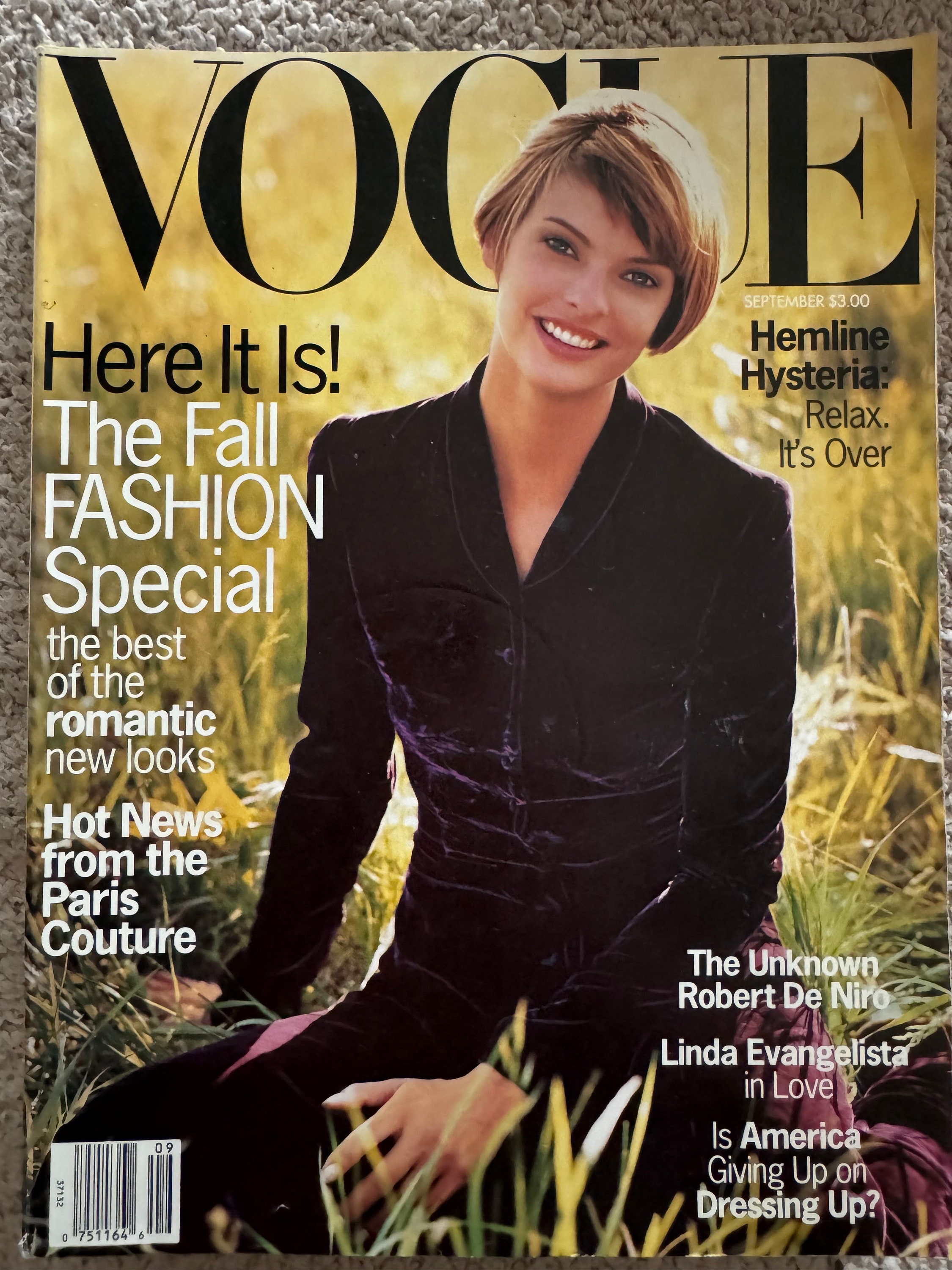 Vogue Magazine September 1993 - Etsy