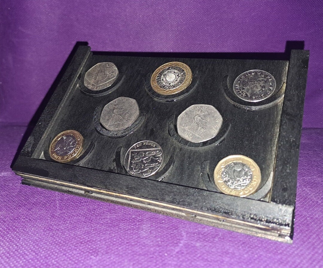 DIY Wooden Money Display Box With Perspex Screen - 75mm by 160mm and ...