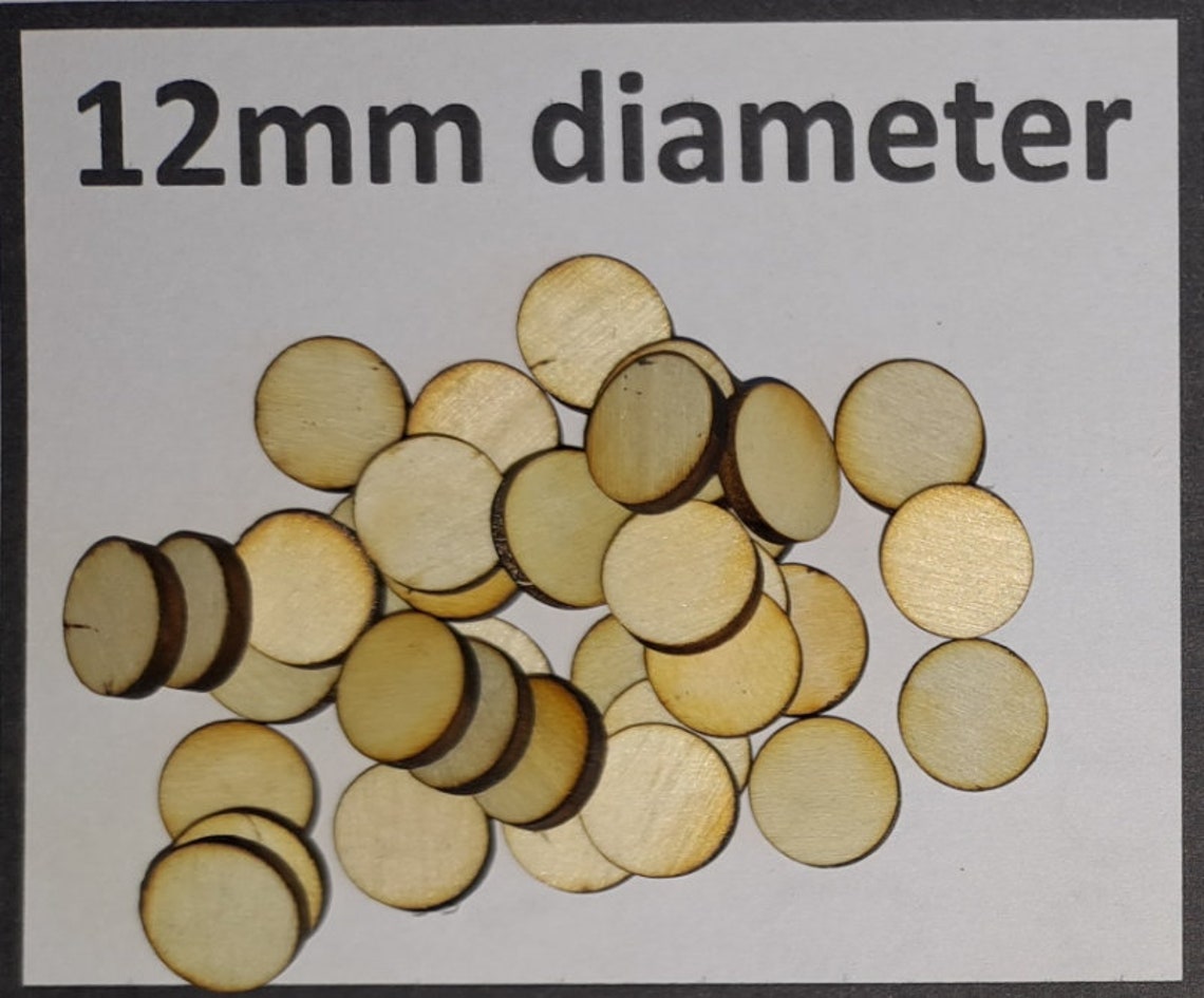 Wooden Counter Packs 12mm to 30mm, Packs From 50 to 1000. - Etsy