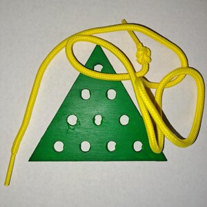 EYFS Threading Practise - Simple Wooden 2D Shapes - Maths Shapes ...