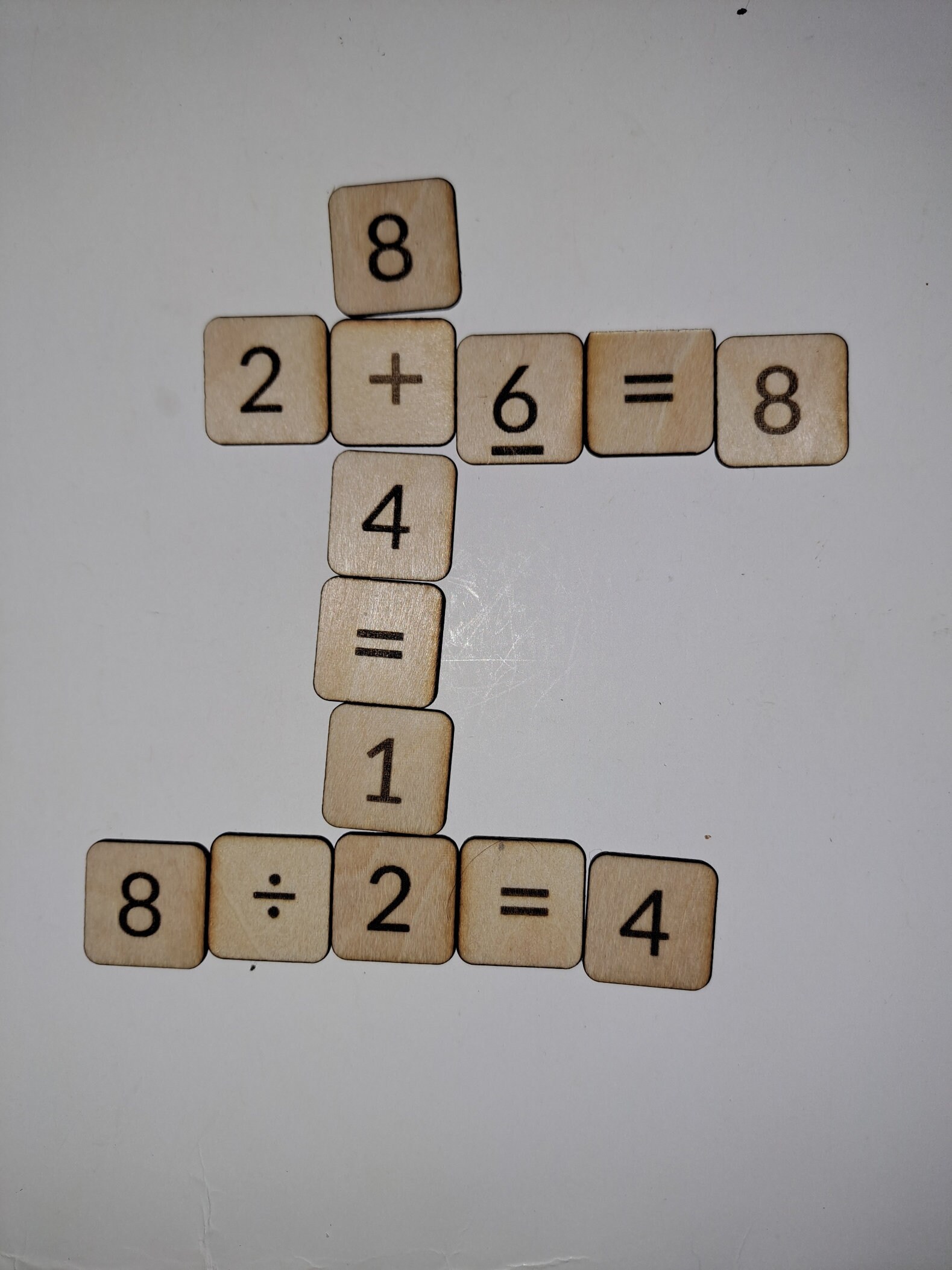 Maths Operation Tile Game Learning Whilst Playing, 2 to 6 Players, 7 ...