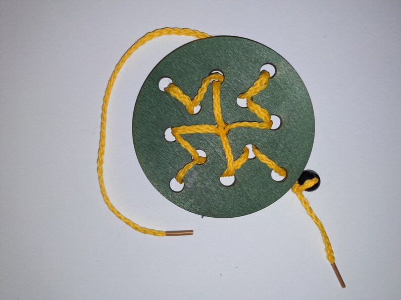 EYFS Threading Practise Simple Wooden 2D Shapes Maths - Etsy