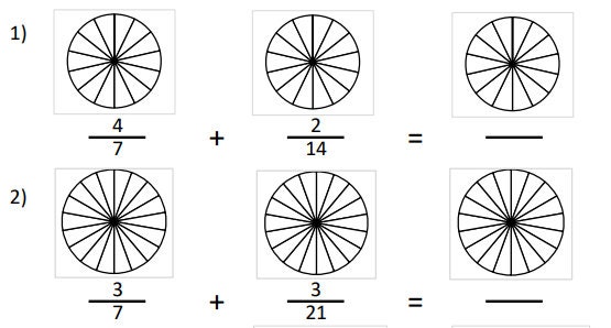 40+ Fraction Sheets Add and Subtract With Diagrams to Help - Etsy