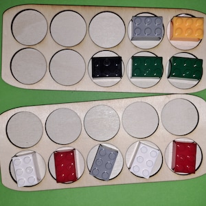 Tens Frame - Grid Frames Only ( No Lego ) EYFS School Home Learning ...