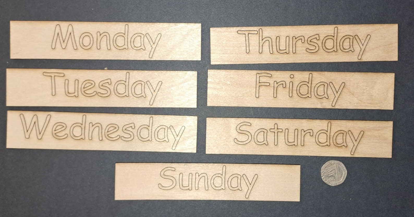 EYFS Wooden Calendar for School and Home Use - Day Month Year and Date ...