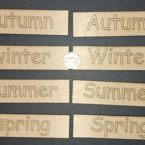 EYFS Wooden Calendar for School and Home Use - Day Month Year and Date ...