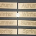 EYFS Wooden Calendar for School and Home Use - Day Month Year and Date ...