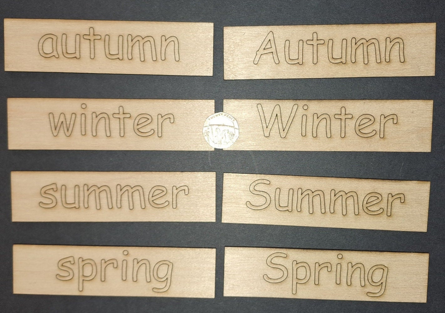 EYFS Wooden Calendar for School and Home Use - Day Month Year and Date ...