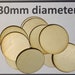 Wooden Counter Packs 12mm to 30mm, Packs From 50 to 1000. - Etsy