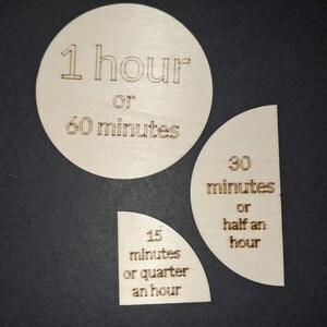 Telling Time Pie With Booklet - Every 5 Minutes Included and Basic Time ...