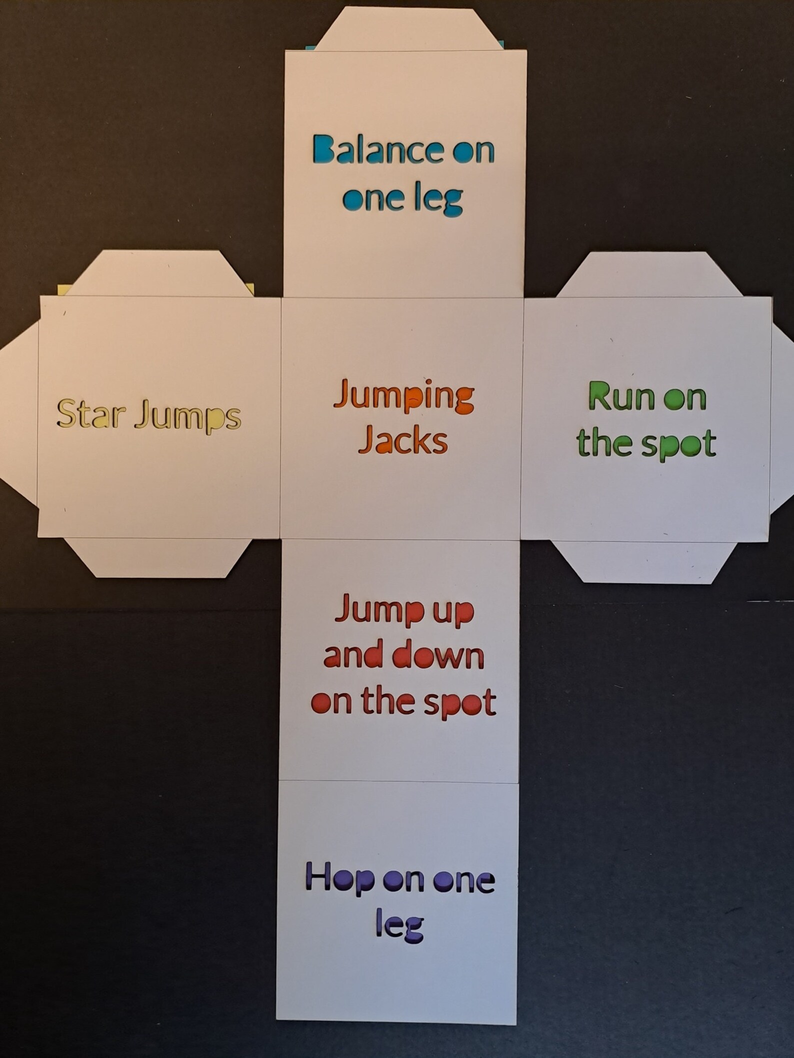 80mm Thick Cardboard Make Your Own Dice - Etsy