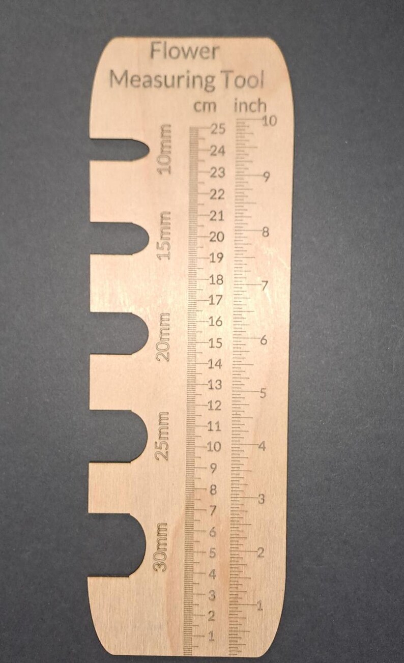 Wooden Twig or Stick Measuring Tool - 25cm or 10inches EYFS School Home ...