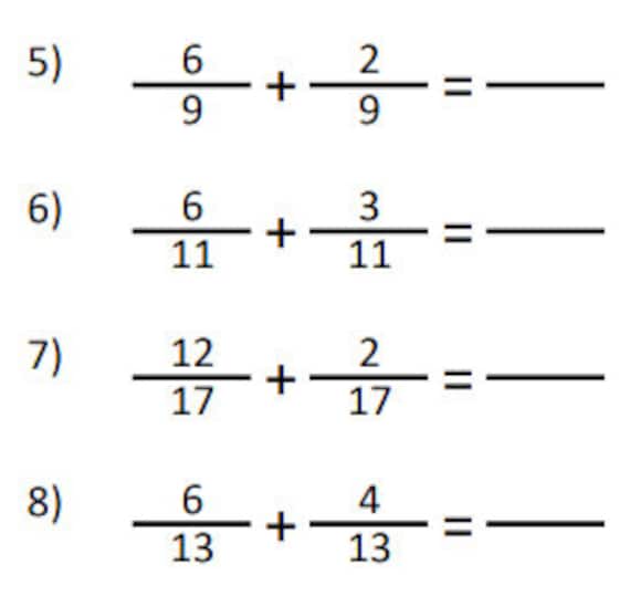 Distributive Property With Fractions Worksheets