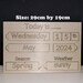 EYFS Wooden Calendar for School and Home Use - Day Month Year and Date ...