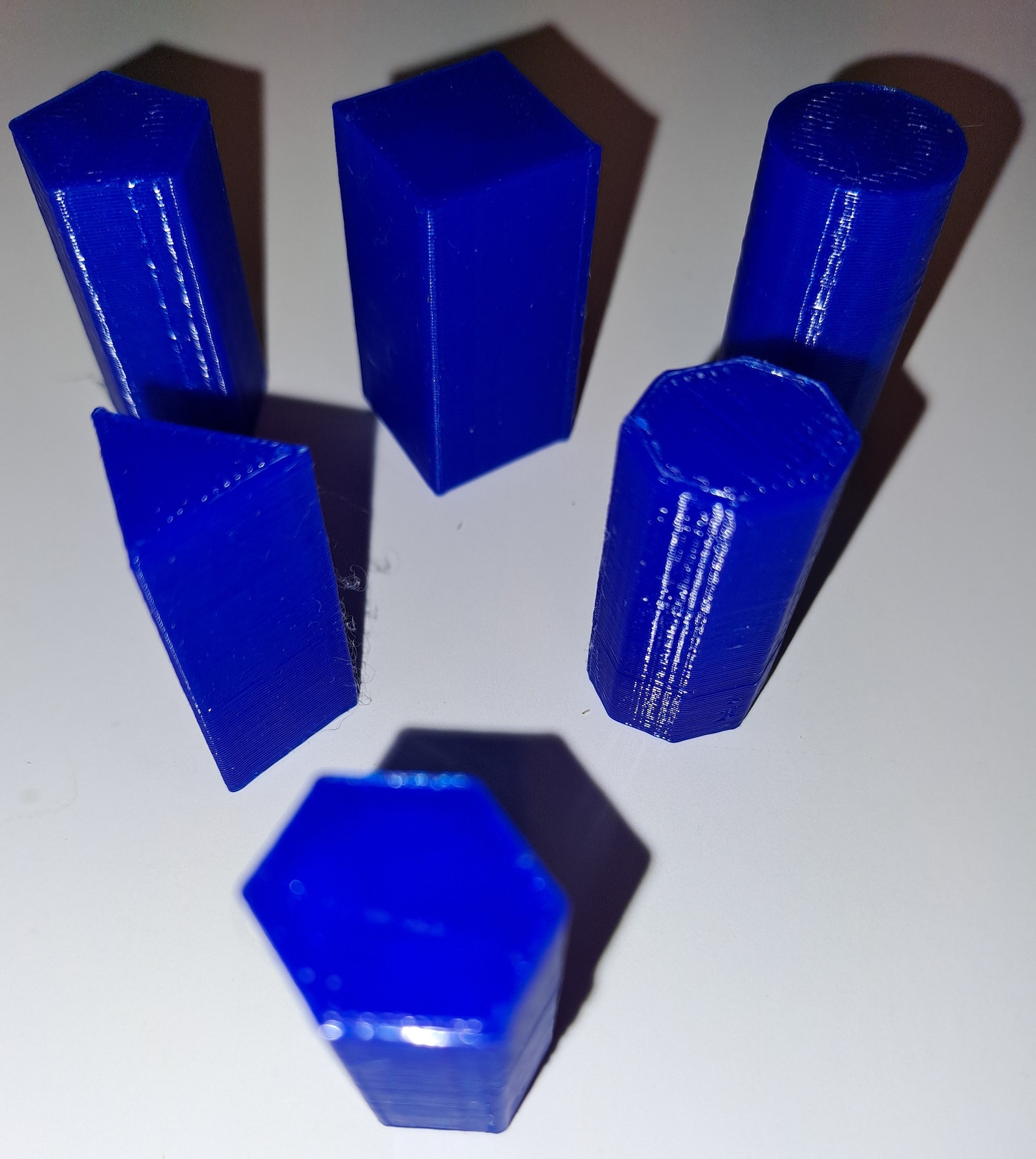 3D Solids Sets; Either 6 Prisms, 5 Pyramids, 5 Platonic Solids and 2 ...