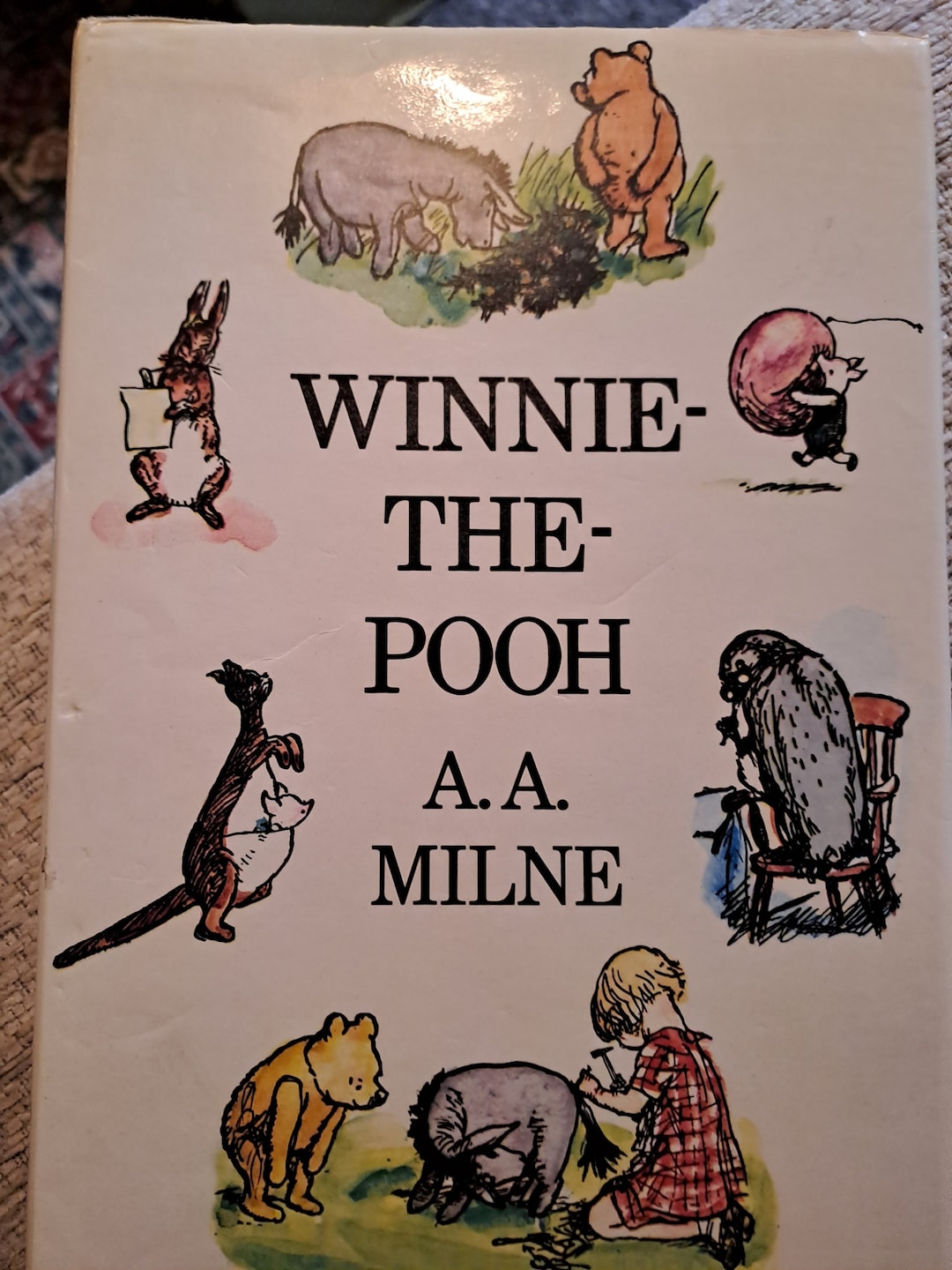 Winnie the Pooh - AA Milne - Book Club Associates Version - Full Colour ...