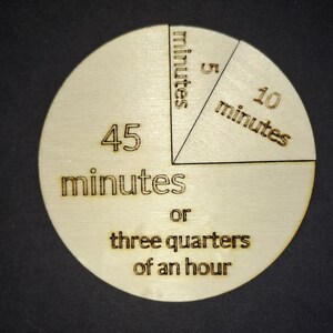 Telling Time Pie With Booklet - Every 5 Minutes Included and Basic Time ...