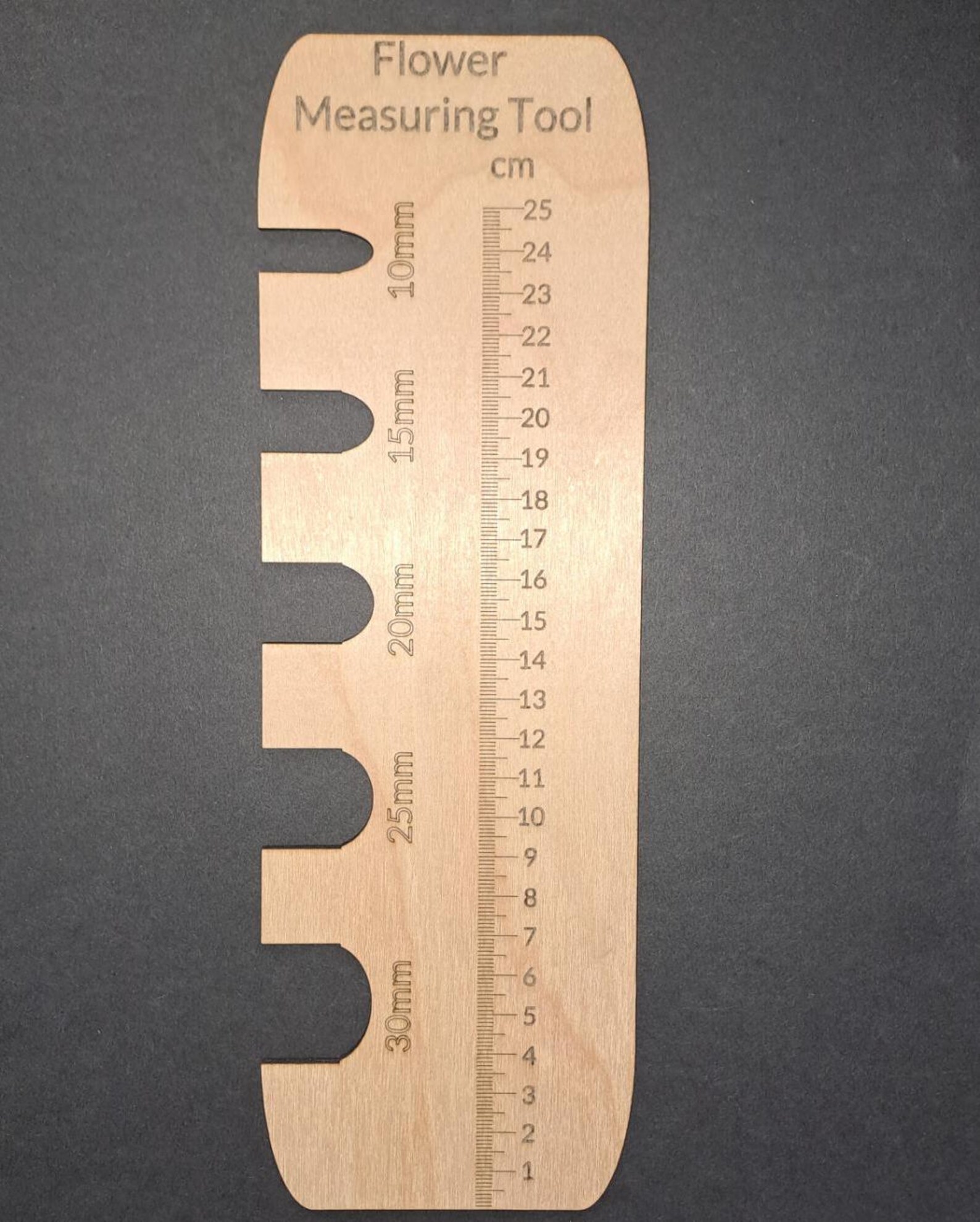 Wooden Twig or Stick Measuring Tool - 25cm or 10inches EYFS School Home ...