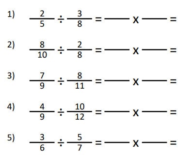 Planilhas Divertidas De Multiplicacao De Fracoes Atividades De Tabuada